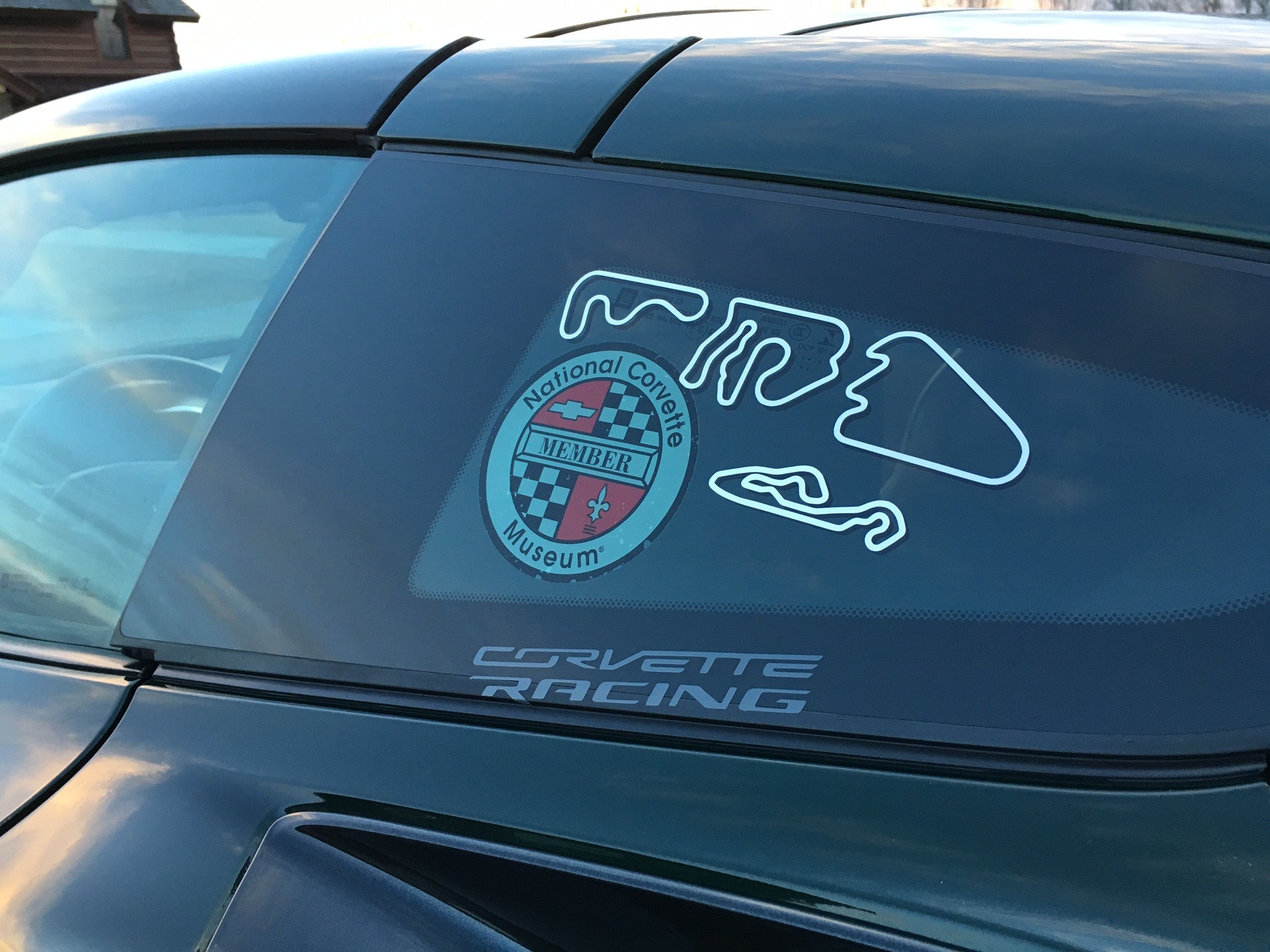 NCM Motorsports Park track map sticker – Black Flag Decals