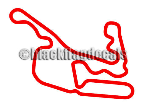 Summit Point Motorsports park track map sticker Jefferson Shenandoah ...